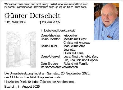 Gedenkseite suchen - Gemeinsam Trauern